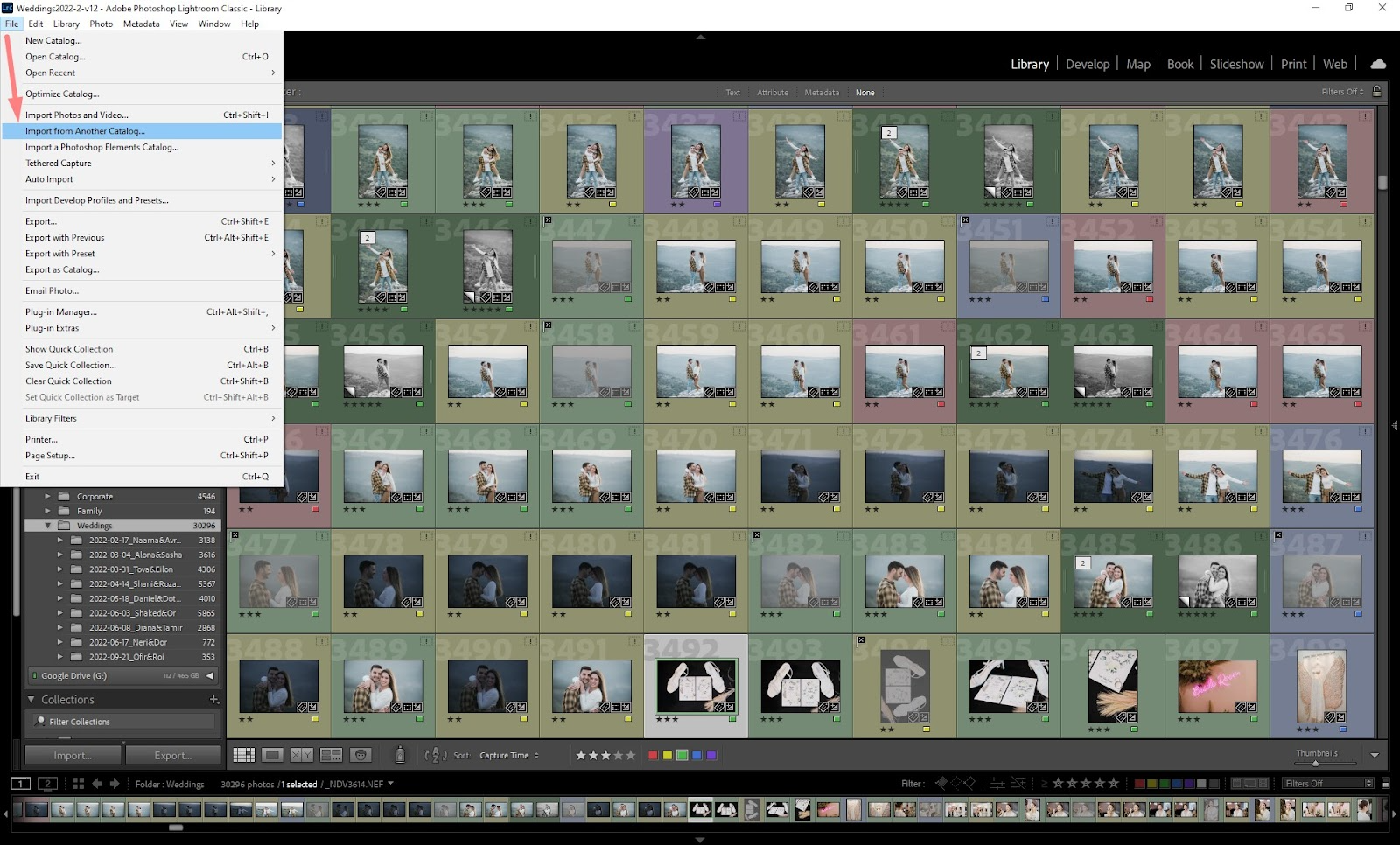 Large catalog workflow tip – Imagen