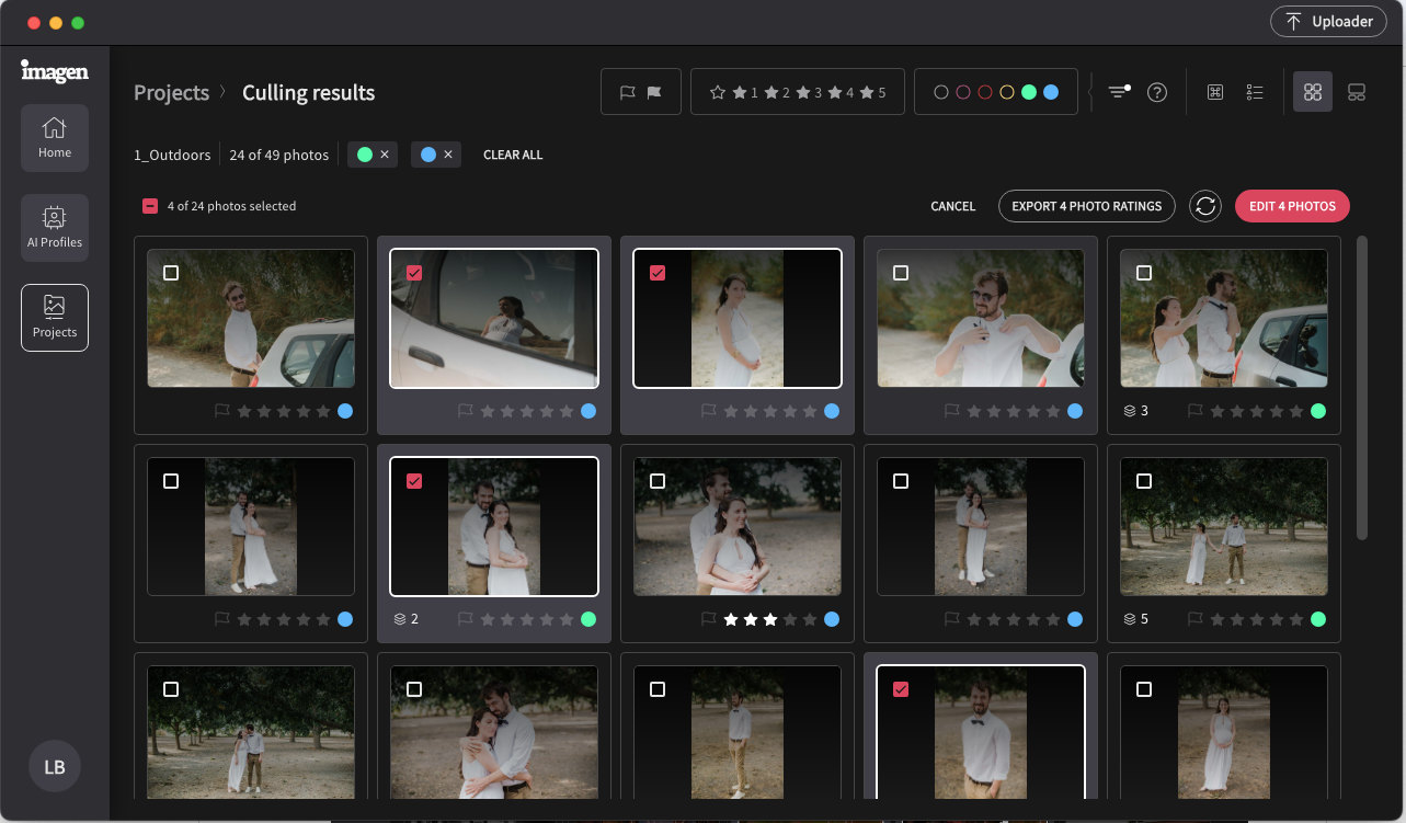 Cull photos with Culling Studio for the first time – Imagen